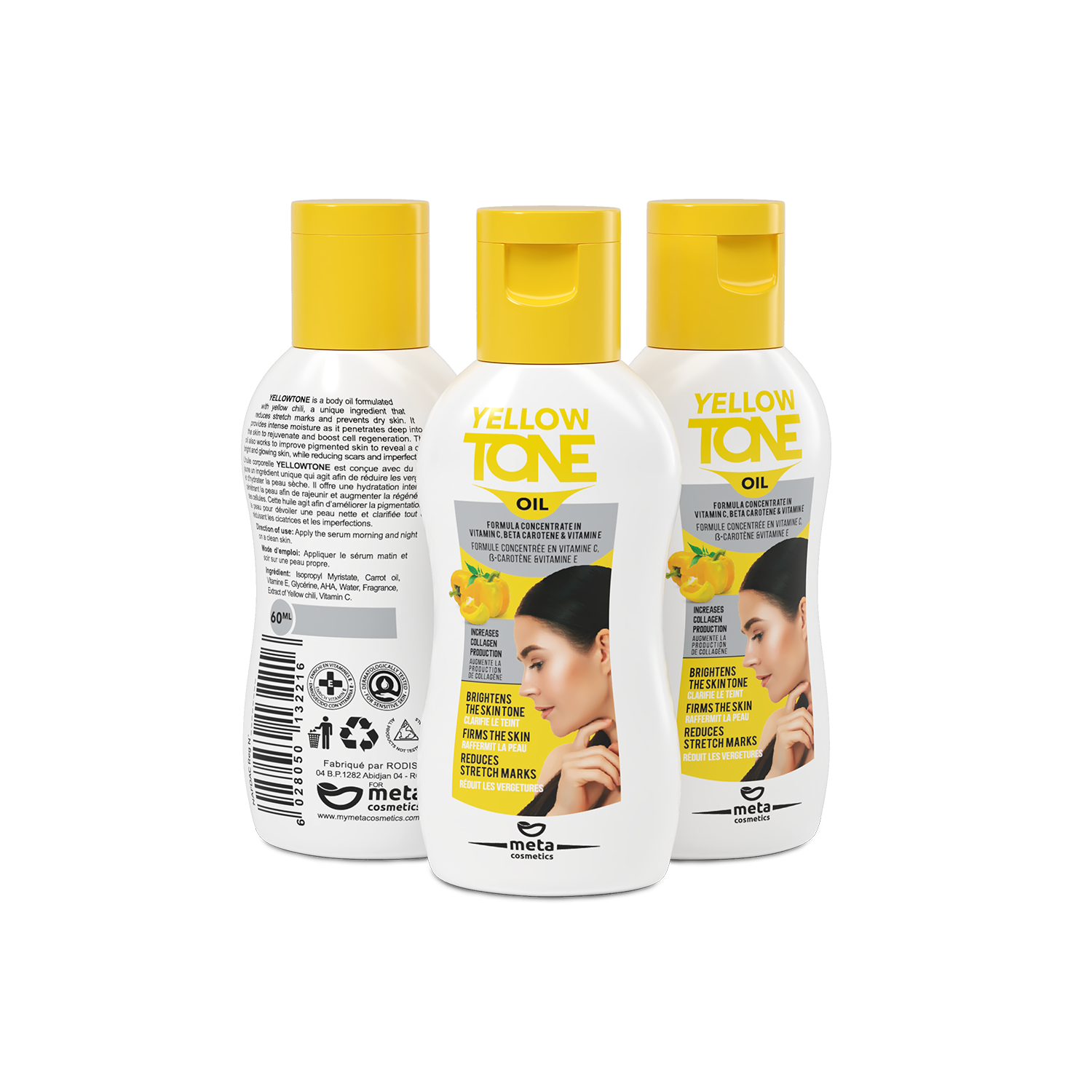 YellowTone Cream 450ML – Meta Cosmetics