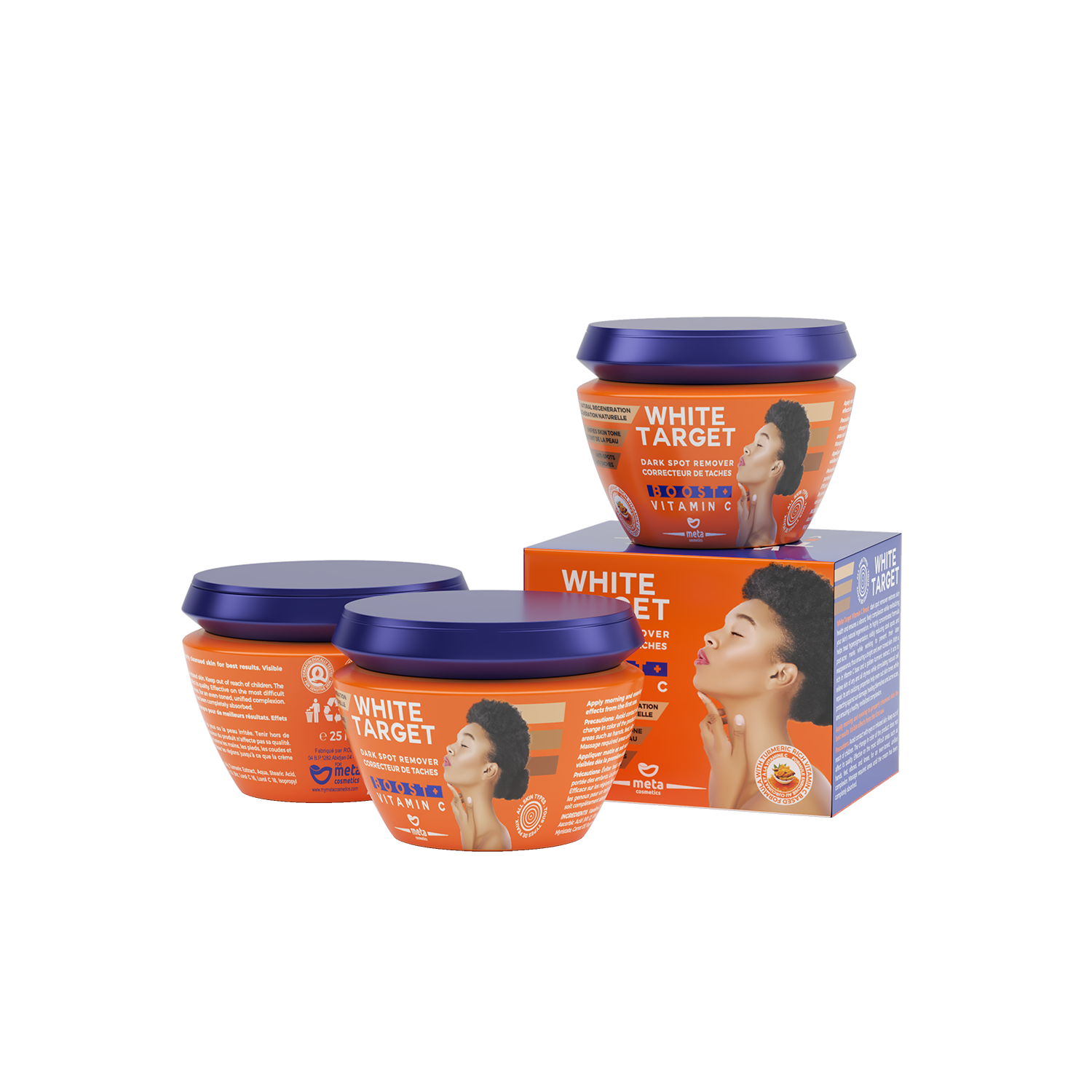 White Target Exfoliating Shower Gel 1000ML – Meta Cosmetics